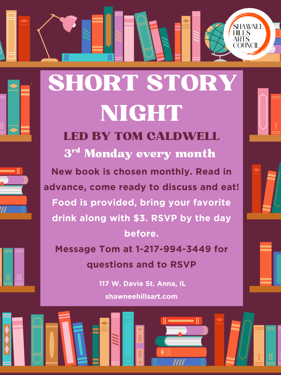Short Story Night - 'Silent Snow, Secret Snow' | Shawnee Hills Art Council
